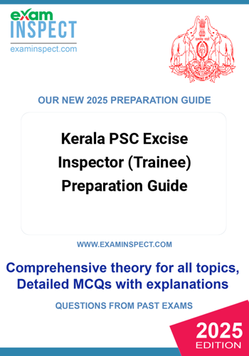 Buy Kerala PSC Excise Inspector (Trainee) Preparation Guide 2025 Edition - JET Exam Publication