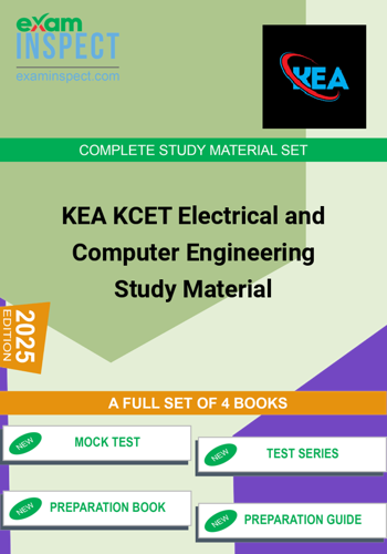 Buy KEA KCET Electrical and Computer Engineering Study Material 2025 ...