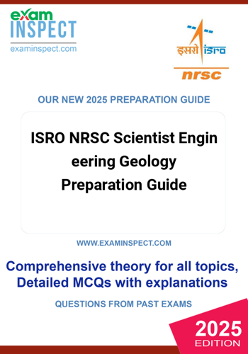 Buy ISRO NRSC Scientist Engineering Geology Preparation Guide 2025 ...