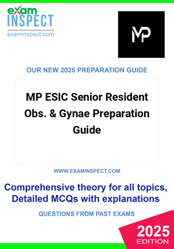 Buy MP ESIC Senior Resident Obs. & Gynae Preparation Guide 2025 Edition - JET Exam Publication