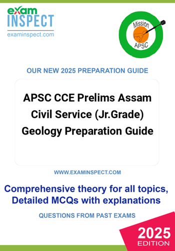 Buy APSC CCE Prelims Assam Civil Service (Jr.Grade) Geology Preparation ...
